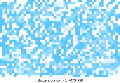 Pixel Art Blue Censor Vector Illustration Stock Vector (Royalty Free ...