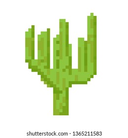 Pixel Art Cactus Stock Vector (Royalty Free) 1365211583 | Shutterstock