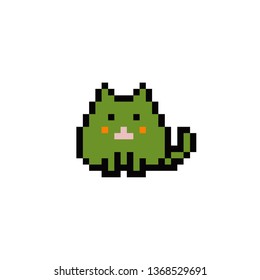 Pixel Art Cat: เวกเตอร์สต็อก (ปลอดค่าลิขสิทธิ์) 1368529691 | Shutterstock