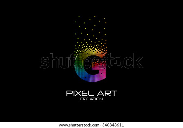 G pixel art logo : 454 images, photos et images vectorielles de stock ...