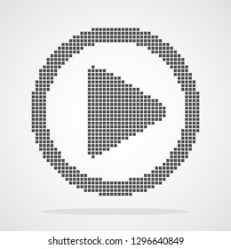 8.772 imagens de Pixel play button Imagens, fotos stock e vetores ...