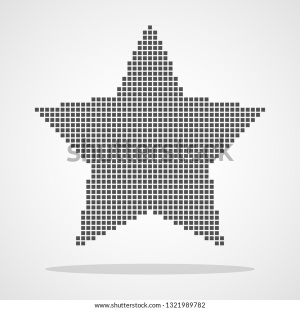Pixel Art Design Star Icon Vector: เวกเตอร์สต็อก (ปลอดค่าลิขสิทธิ์ ...
