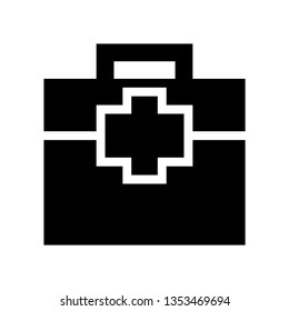 Pixel Art First Aid Kit Stock Vector (Royalty Free) 1353469694 ...