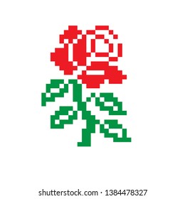 5,148 Pixel rose Images, Stock Photos & Vectors | Shutterstock
