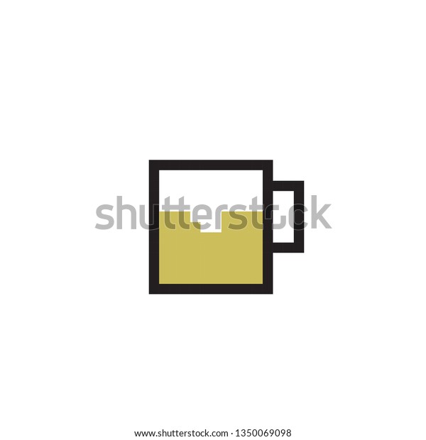 Pixel Art Glass Stock Vector (Royalty Free) 1350069098 | Shutterstock