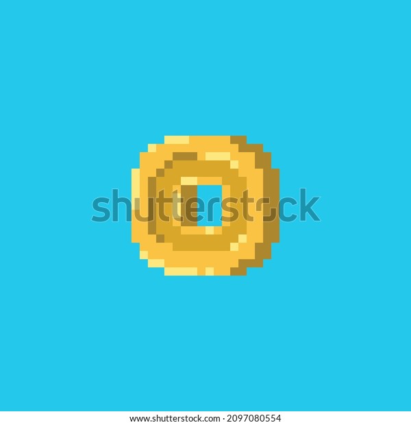 Pixel Art Lucky Coin Icon Vector 库存矢量图（免版税）2097080554 | Shutterstock