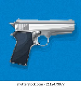 589 Pistol pixel Stock Vectors, Images & Vector Art | Shutterstock