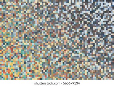 Pixel Art Retro Background Stock Vector (Royalty Free) 565679161 ...