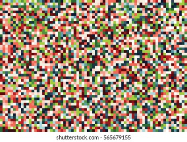 Pixel Art Retro Background: vector de stock (libre de regalías ...