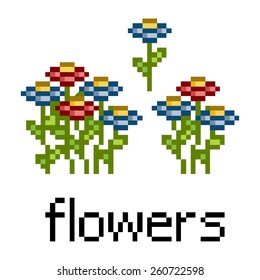2,312 8 bit flowers Images, Stock Photos & Vectors | Shutterstock