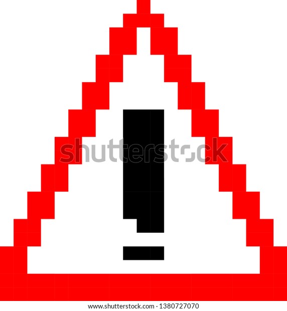 Pixel Art Traffic Signs 스톡 벡터(로열티 프리) 1380727070 | Shutterstock