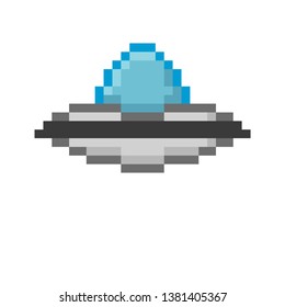 877 Ufo pixel art Images, Stock Photos & Vectors | Shutterstock