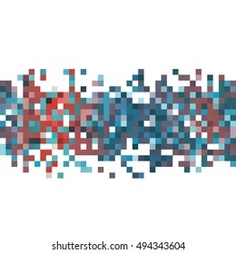 Pixel Art Vector Background Stock Vector (Royalty Free) 494343604 ...