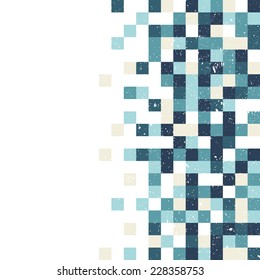 Pixel Art Vector Background Grunge Texture 스톡 벡터(로열티 프리) 228358753 ...