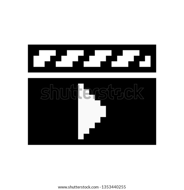 Pixel Art Video Stock Vector (Royalty Free) 1353440255 | Shutterstock