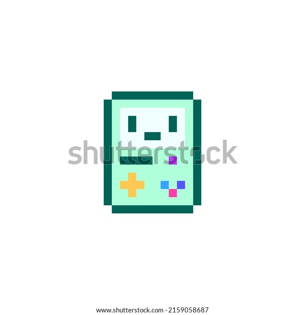 Pixel Art Video Game Console Vector 库存矢量图（免版税）2159058687 | Shutterstock