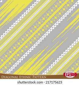 Pixel Based Vector Abstract Seamless Pattern Stock Vector (Royalty Free ...