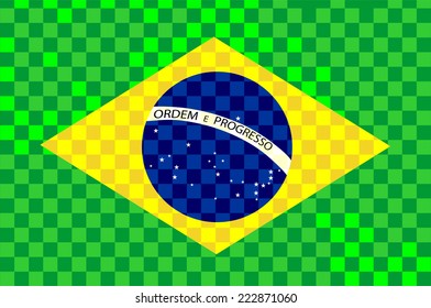 208 Brazil flag pixel Images, Stock Photos & Vectors | Shutterstock