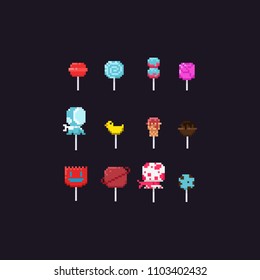 768 Lollipop Pixel Images, Stock Photos & Vectors | Shutterstock
