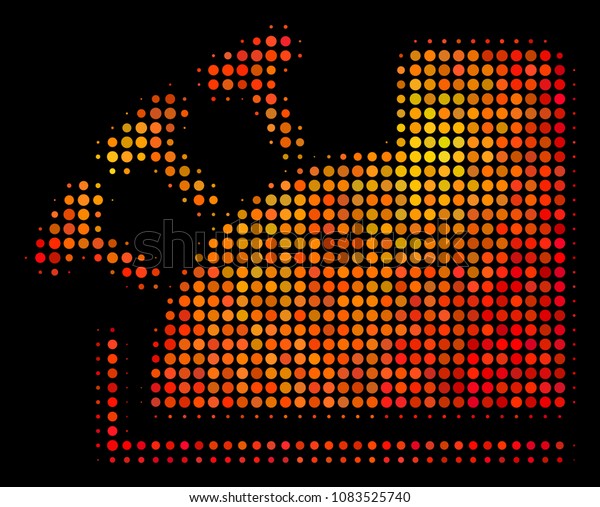 Pixel Cash Register Icon Bright Pictogram Stock Vector (Royalty Free ...