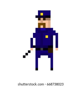 341 Character pixel police Images, Stock Photos & Vectors | Shutterstock