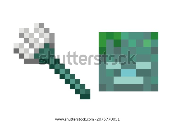 Pixel Character Templates Game Hero Concept Stock Vector (Royalty Free ...