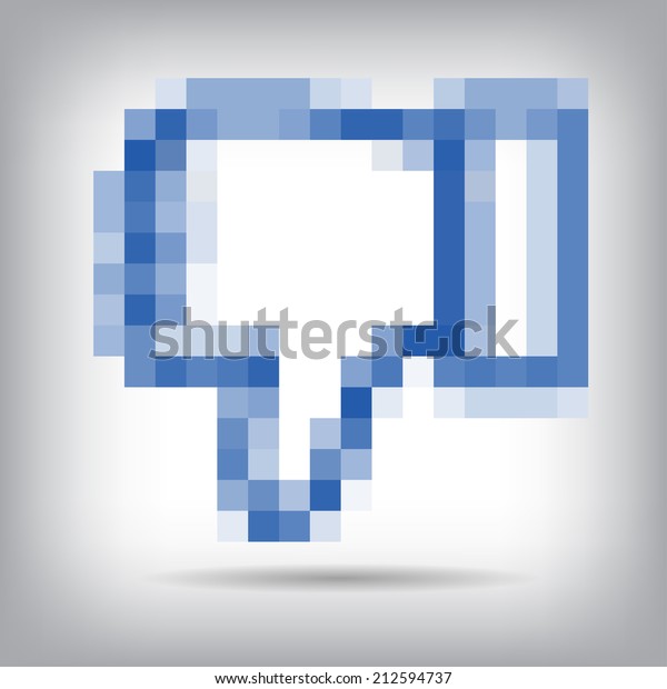 Pixel Cursors Blue Icons Hand Arrow 库存矢量图（免版税）212594737 | Shutterstock