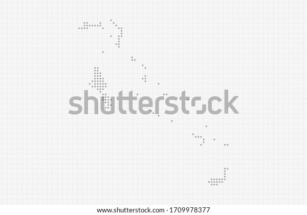 Pixel Dotted Map Bahamas Grey Vector Stock Vector (Royalty Free ...