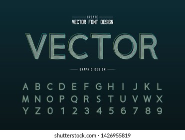 Black Shadow Font Alphabet Vector Design 库存矢量图（免版税）1783658306 ...