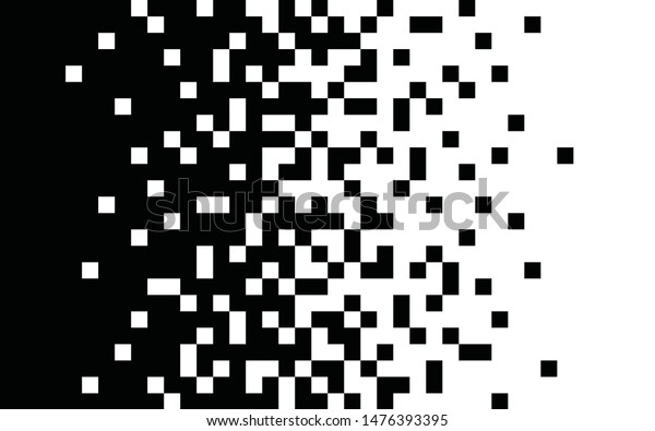 Pixel Gradient Speed Seamless Pattern Vector Stock Vector Royalty Free