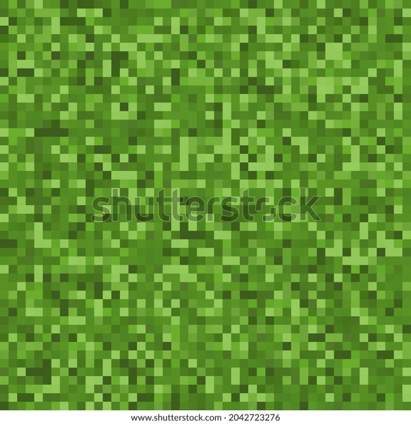 Arrière-plan texture gazon au pixel près. : image vectorielle de stock ...