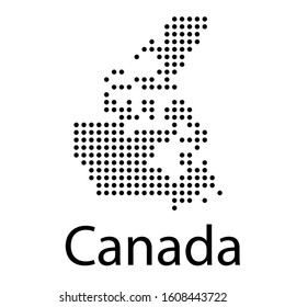 567 Pixelated map of canada Images, Stock Photos & Vectors | Shutterstock