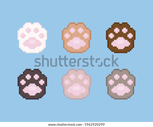 623 Paw Pixel Art Images, Stock Photos & Vectors | Shutterstock