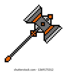 Pixel Shaped Ax Stock Vector (Royalty Free) 1369175312 | Shutterstock