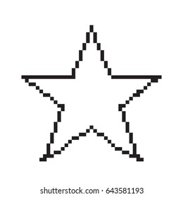 Pixel Star Icon 8bit Pixel Game: เวกเตอร์สต็อก (ปลอดค่าลิขสิทธิ์ ...