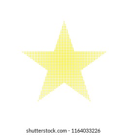 Pixel Star Vector Eps10 Yellow Pixel Stock Vector (Royalty Free ...