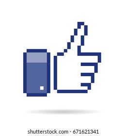 284 8 bit thumbs up Images, Stock Photos & Vectors | Shutterstock
