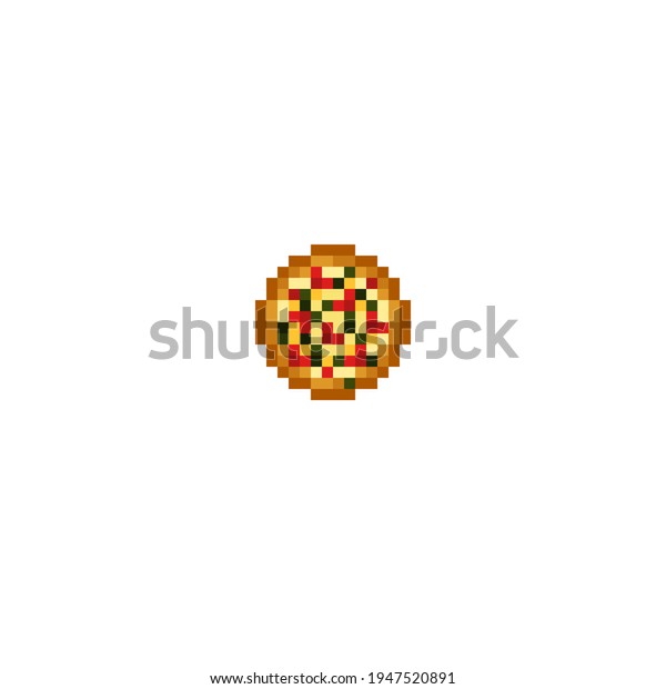 Pizza Pixel Art Vector Picture Stock Vector (Royalty Free) 1947520891 ...