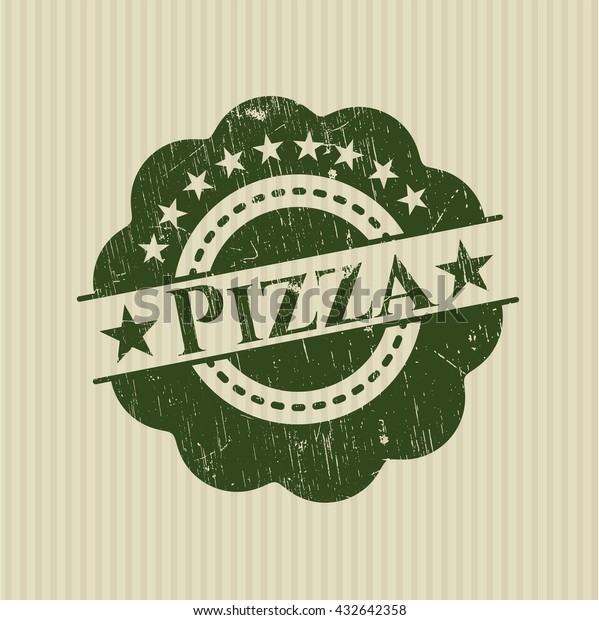 Pizza Rubber Stamp Stock Vector (Royalty Free) 432642358 | Shutterstock