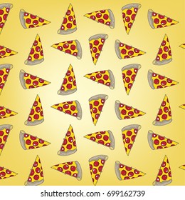 Pizza Texture Stock Vector (Royalty Free) 699162739 | Shutterstock