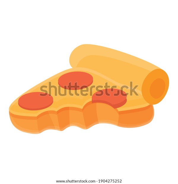 Pizza Waste Icon Cartoon Pizza Waste Stock Vector (Royalty Free ...