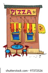21,130 Pizzeria cartoon Images, Stock Photos & Vectors | Shutterstock