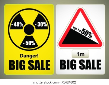 Placard Sales Promotion Stock Vector (Royalty Free) 71424802 | Shutterstock