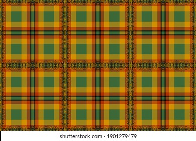 Plaid Patterned Overlay New Cell Design Stock Vector (Royalty Free ...