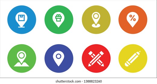 Plain Icon Set 8 Filled Plain Stock Vector (Royalty Free) 1388823260 ...