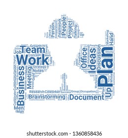 Plan Word Cloud Tag Cloud About Stock Vector (Royalty Free) 1360858436 ...