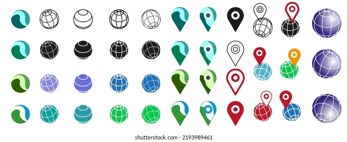 7,521 Different location icon Images, Stock Photos & Vectors | Shutterstock