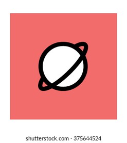Planet Vector Illustration Stock Vector (Royalty Free) 375644524 ...
