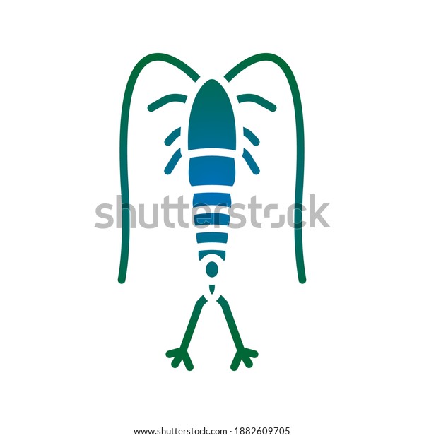 Plankton Vector Icon Copepod Icon Animal Stock Vector (Royalty Free ...
