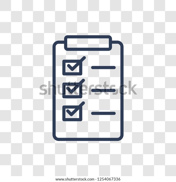 Planning Icon Trendy Linear Planning Logo Stock Vector (Royalty Free ...